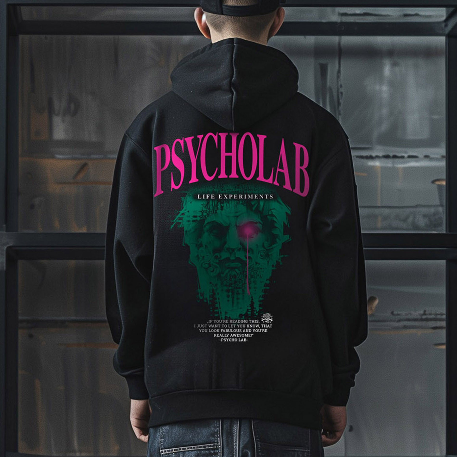 Zip Hoodie Knowledge - PsychoLab - Urban, sustainable style